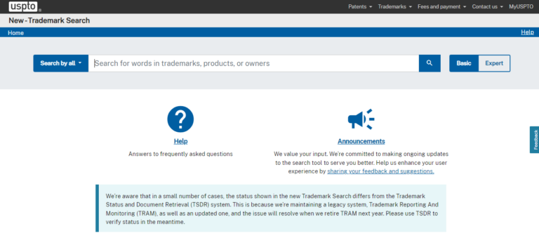 How to Search Using the USPTO's New Trademark Search Tool - Alt Legal