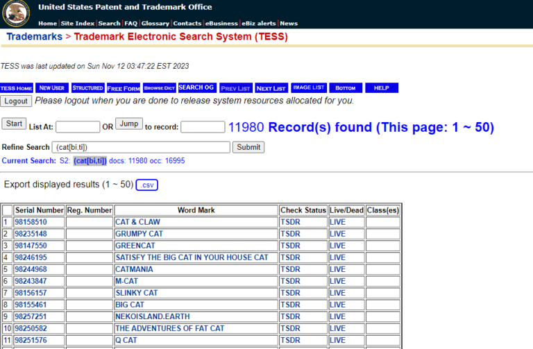 How to Search Using the USPTO's New Trademark Search Tool - Alt Legal